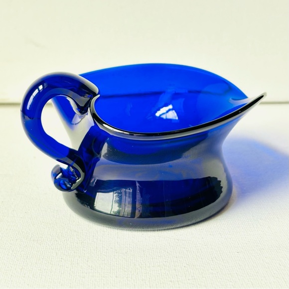 Shelton Art Glass | Dining | Cobalt Blue Shelton Art Glass Handcrafted ...